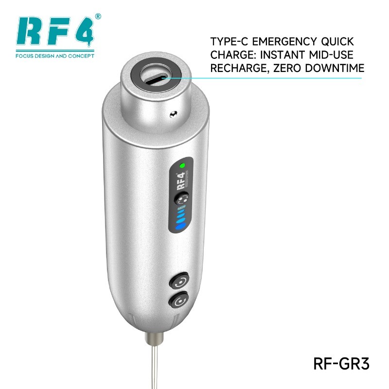RF4 RF-GR3 Electric glue remover High Speed 8000RPM Adhesive Remover 4-Speed Type-C Quick Charge ...
