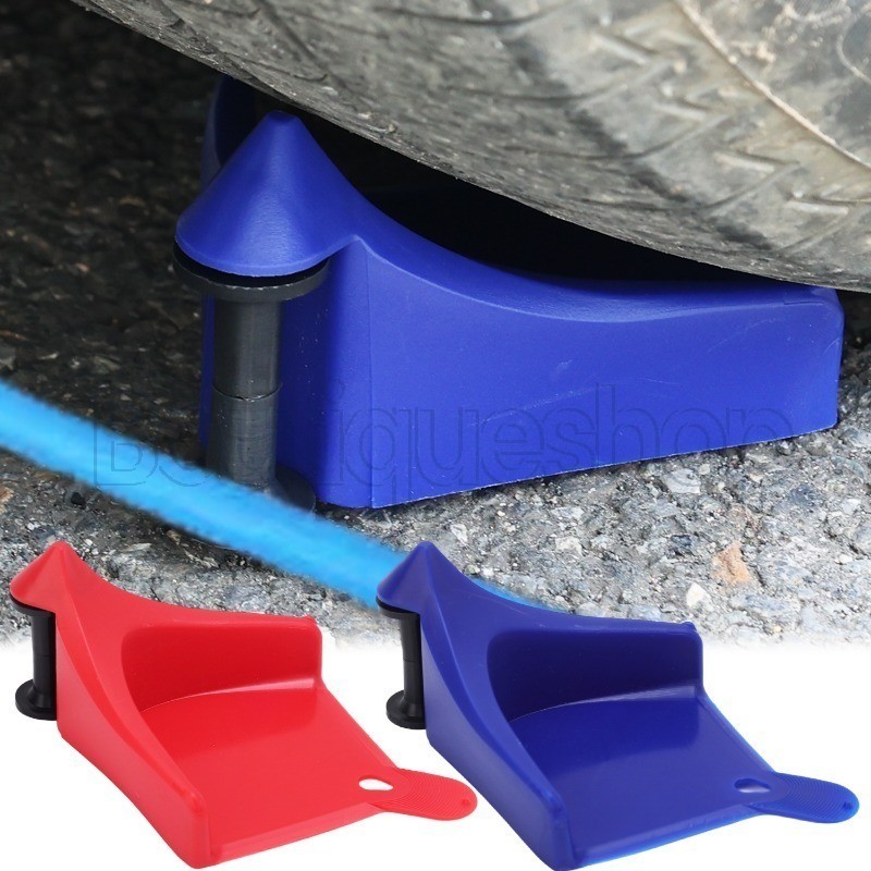 Automobile Tire Wedge - Anti-pinch Hose Guides Wheel - Hose Slide Tire ...