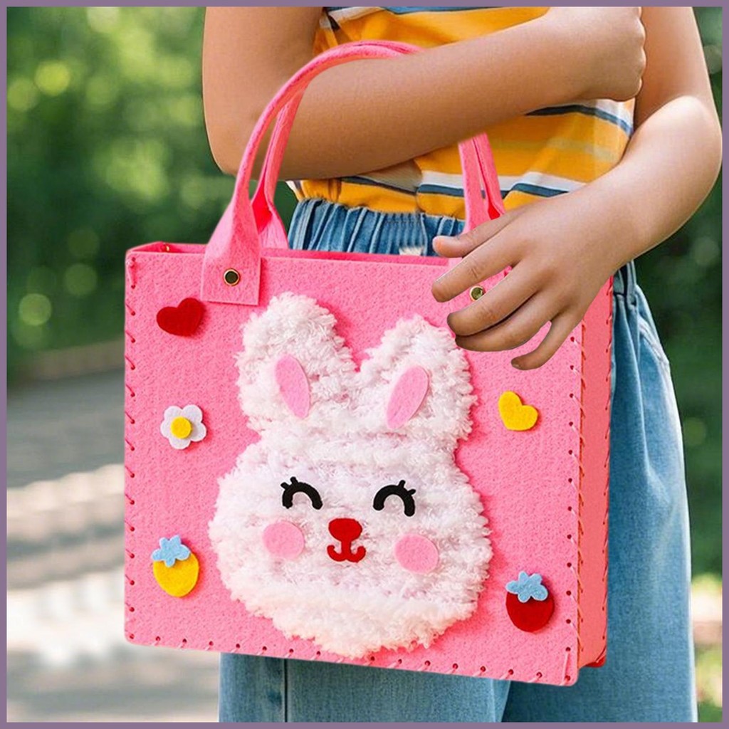 Kids Handmade Crafts Cute Cartoon Crafts Kit Funny Gathering Supplies ...