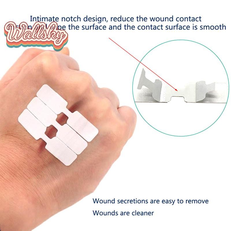 Wallsky> 10Pcs Waterproof Butterfly Adhesive Band Aid Wound Closure ...