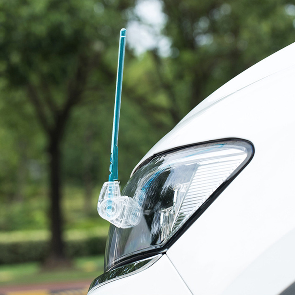 Car Bumper Antenna Pole Adjustable Driving Parking Marker Protector ...