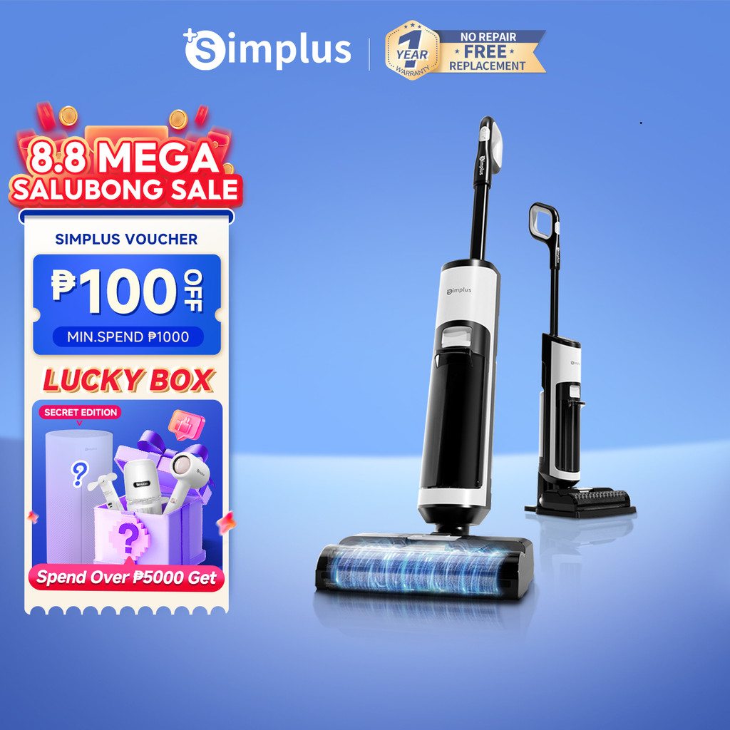 Simplus V1 Wet & Dry Vacuum Cleaner Handheld Cordless Vacuum | Shopee ...