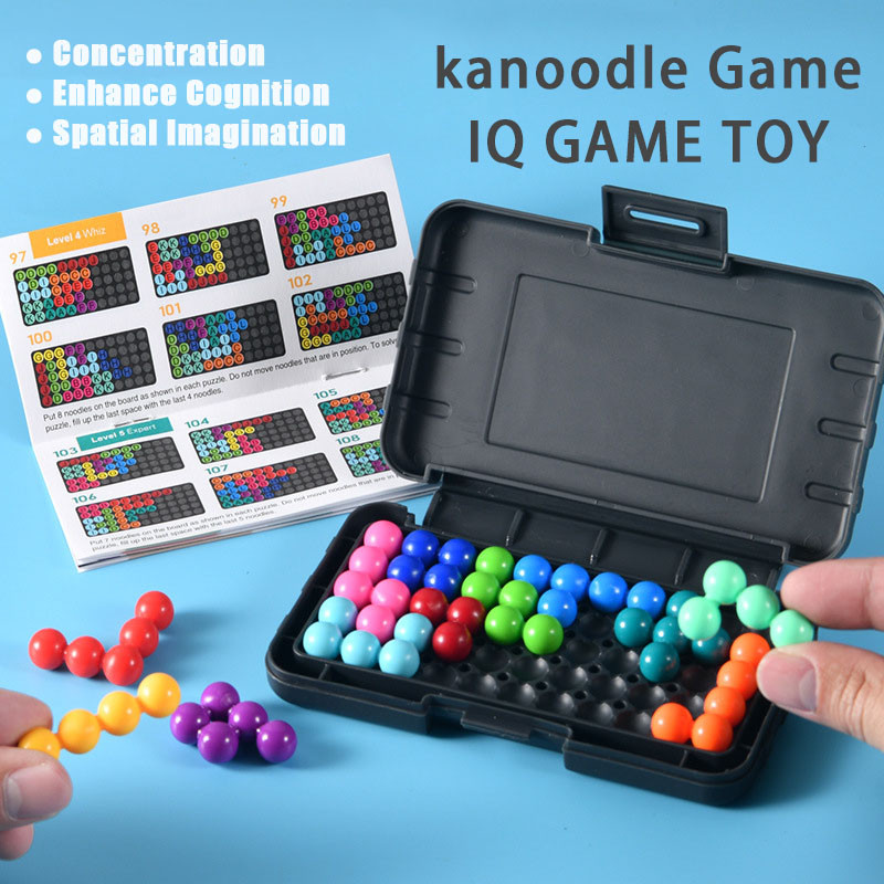 Kanoodle Game IQ Game Toys Magic Bead Pyramid Educational Toys for Kids ...