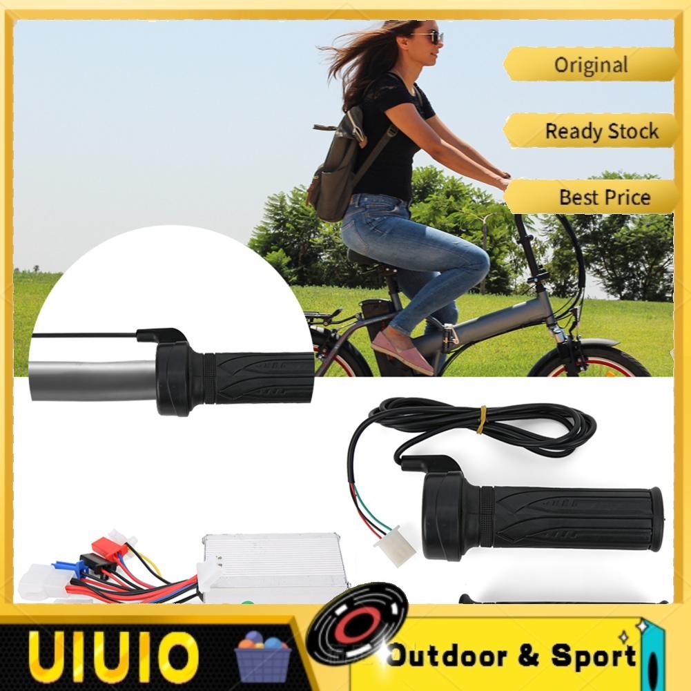 uiuio-ph CFTGIW 24V 250W Brush Controller Extended Cable Thumb Throttle ...