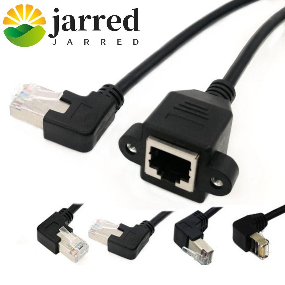 JARRED RJ45 Cable Multiple Angles With Ears 0.6m Male To Female 8Pin ...