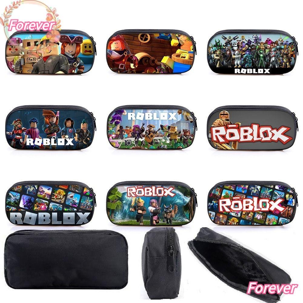 FOREVER Roblox Pen Boxes, Storage Polyester Pencil Bag, Cool Printing ...