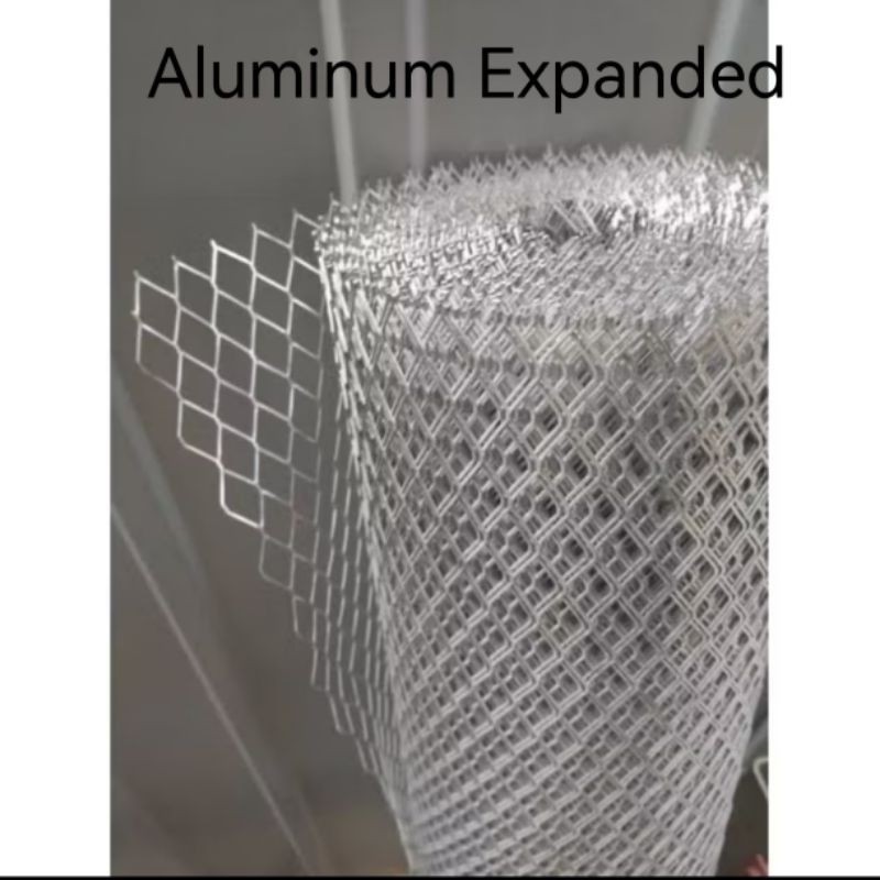 COD/ALUMINUM EXPANDED WIRE MESH (PER roll 18meter) 3FT OR 4FT | Shopee ...