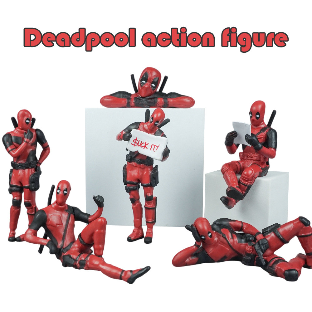 Marvel Deadpool figure model superhero children's toy doll car center ...
