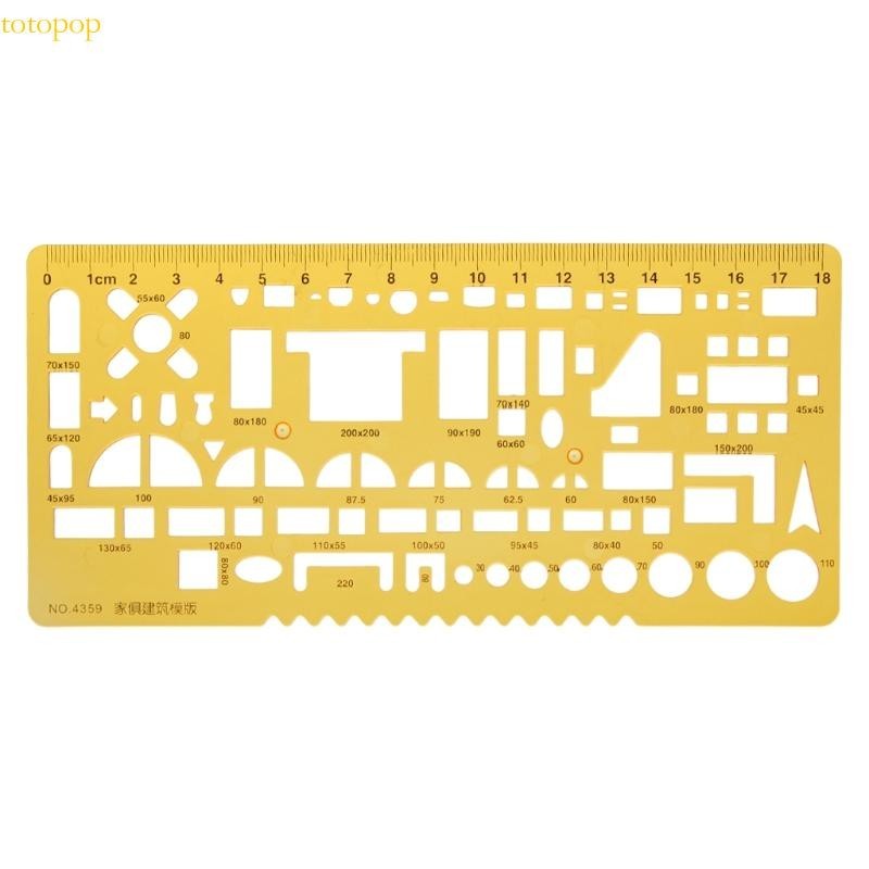 Top Furniture House Architecture Drainage Drawing Template Ruler ...