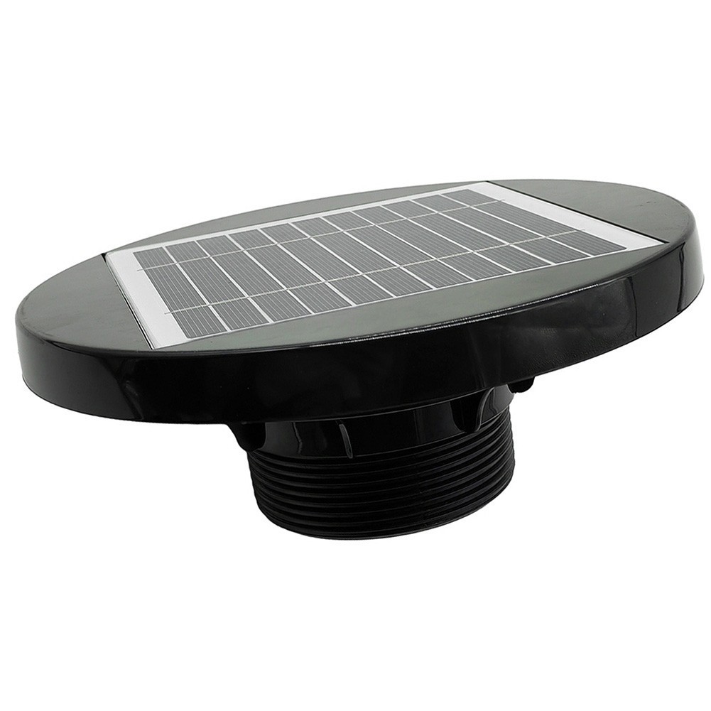 Solar Powered Warm Fan Air Extractor Fan Ventilator Loft Vent Fan For ...