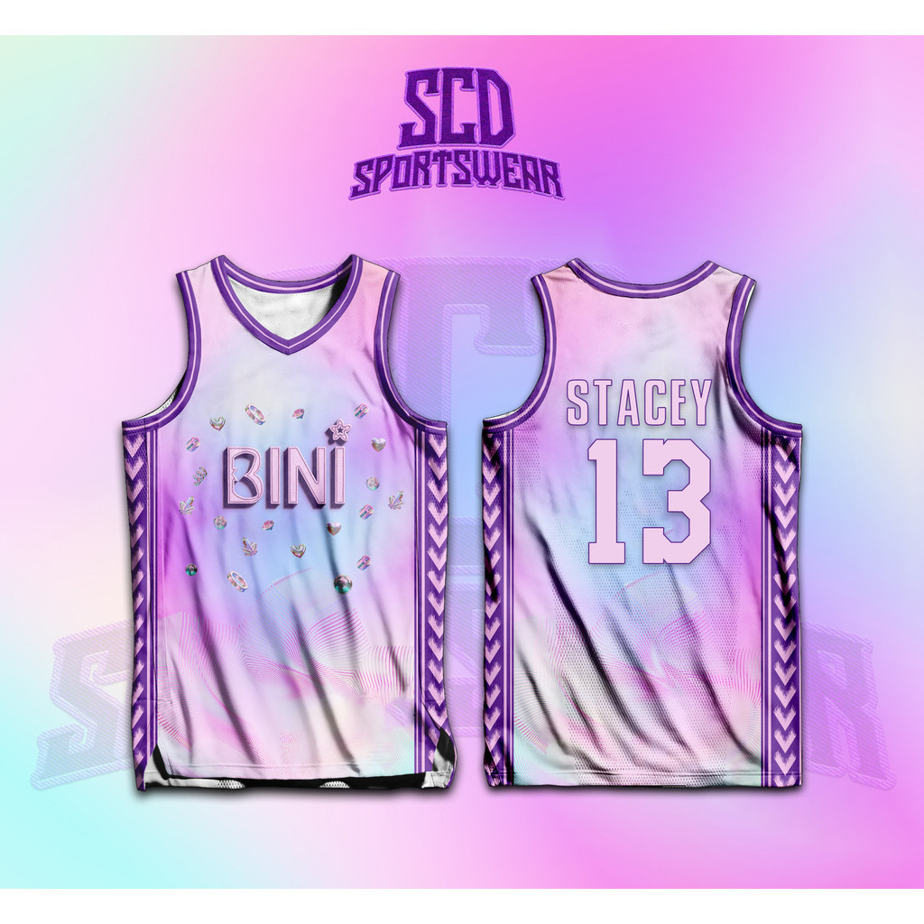 (Customized Name and Number) BINI Sublimation Customized Jersey ...