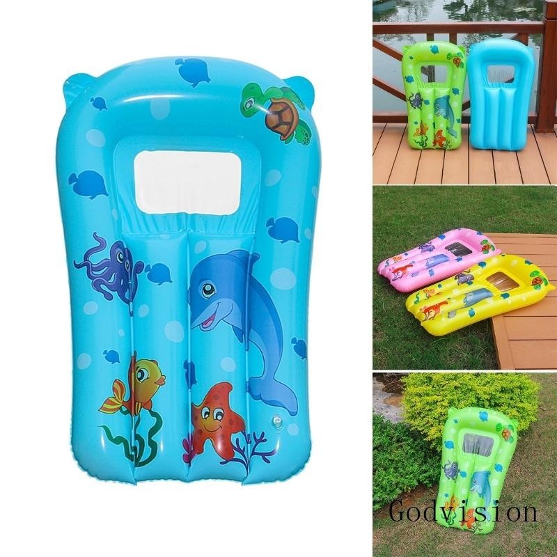 BB Inflatable Pool Float for Toddlers Cartoon Pool Raft Swimming Pool ...