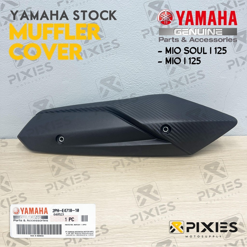 Yamaha Mio Soul I 125 / Mio I 125 Genuine Muffler Cover Pipe Protector ...