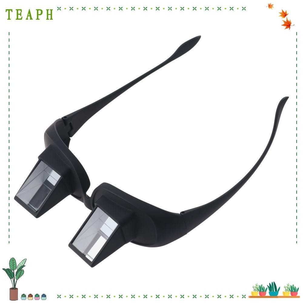 TEAPH Crochet Glasses, Black Glass Horizontal High Definition Lazy ...