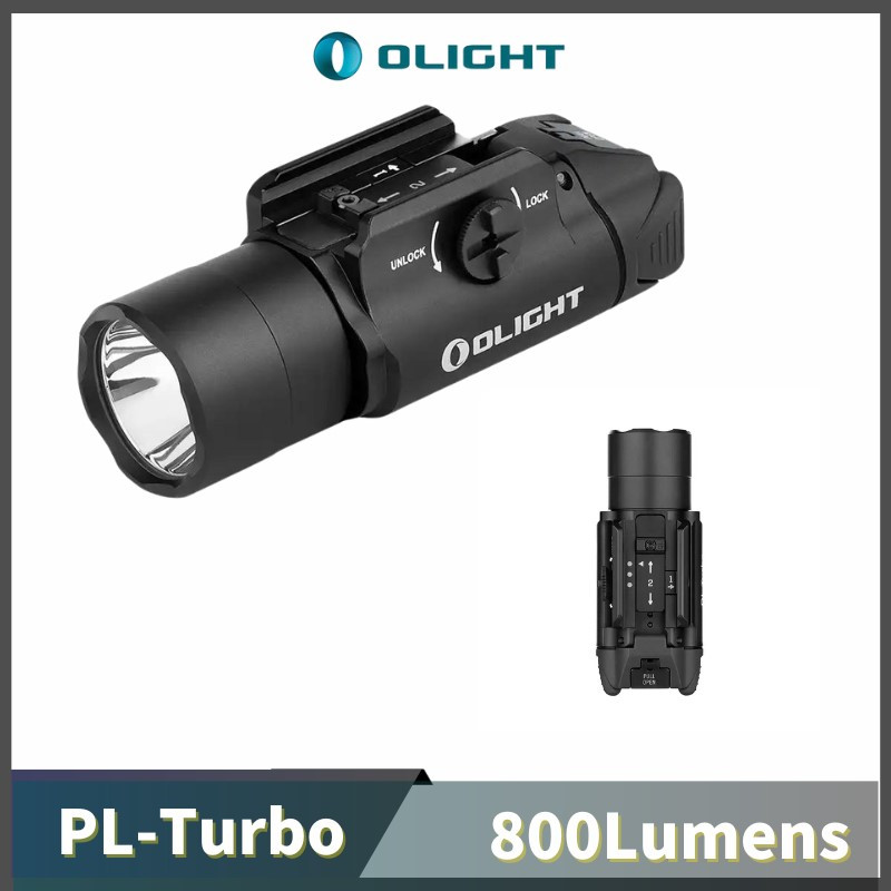 Olight PL Turbo Light with Spotlight and Floodlight 800Lumens ...