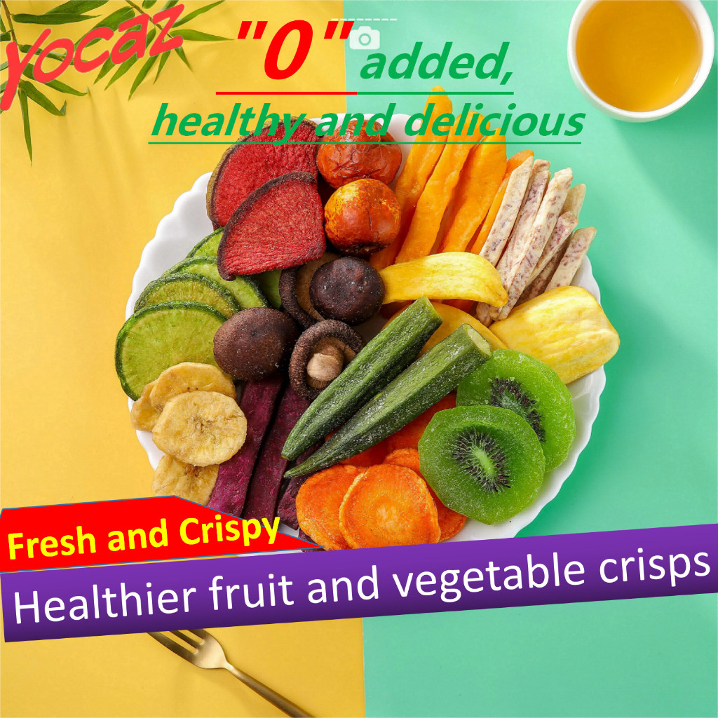 Okra Crispy Vegetables Dried Snacks Fruits and Vegetables Crispy ...