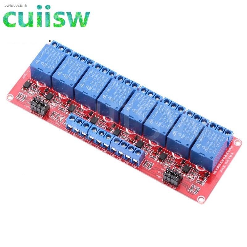 COD/Relay module 1 2 4 8 Channel 5V Relay Module Board Shield with ...