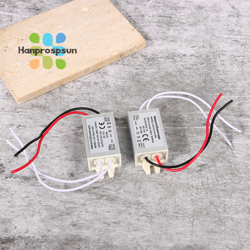 Hanprospsun> Waterproof LED Power Supply 10W 20W 45W 220V To 12V Driver ...