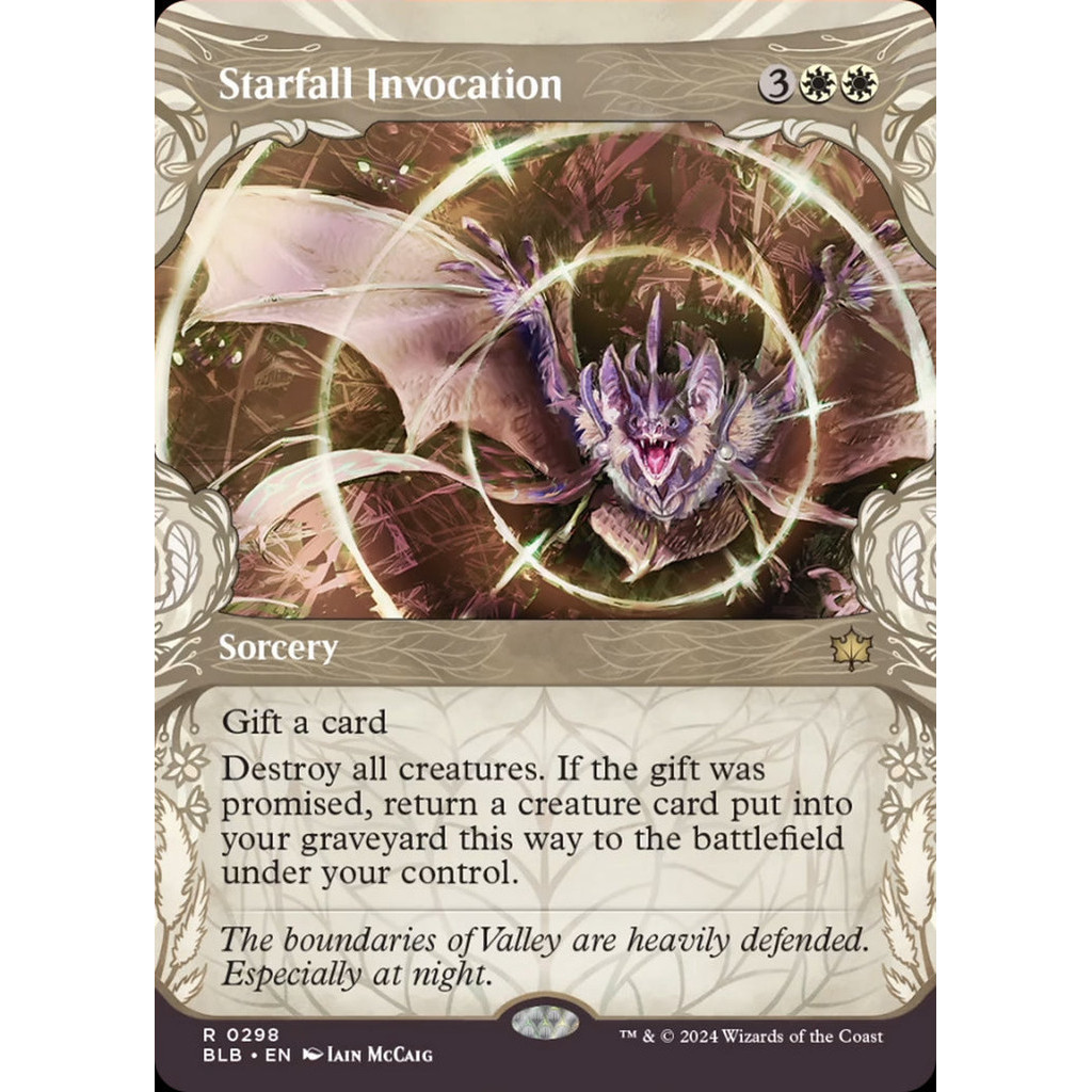 Starfall Invocation (Showcase) [Bloomburrow] | Shopee Philippines