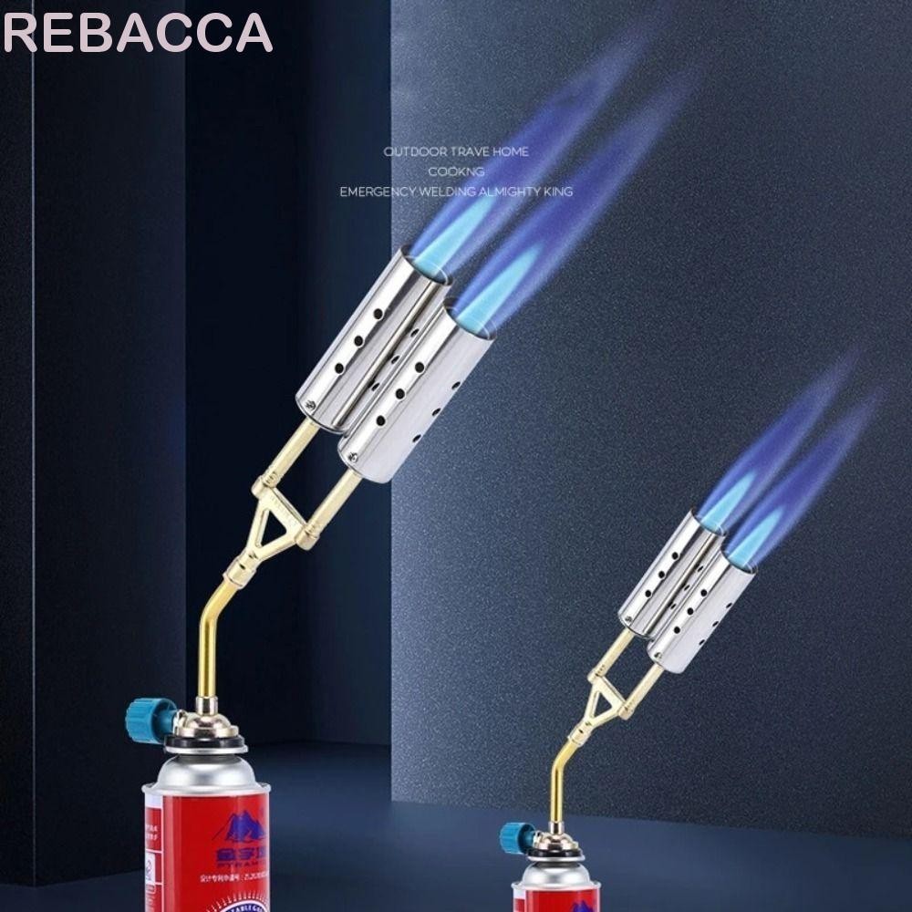 REBACCA Twin Tube Welding Torches, Stainless Steel Heating Butane ...