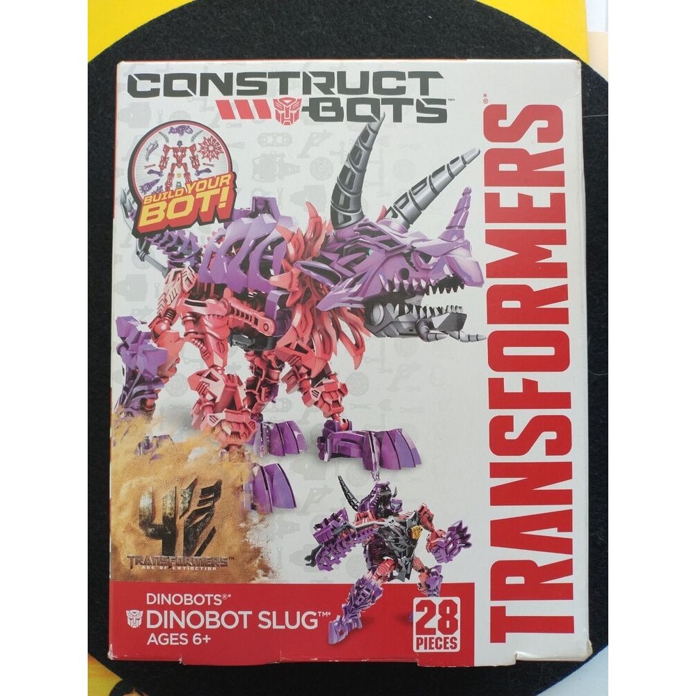 Construct Bots Kit Transformers DinoBot Slug NIB | Shopee Philippines