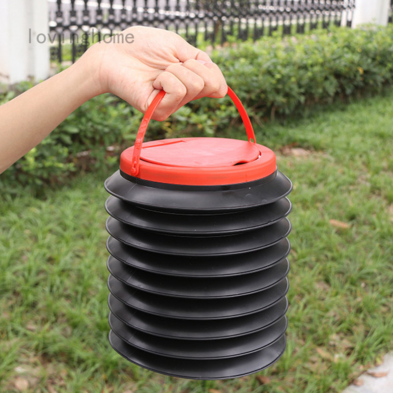 LR Retractable Folding Car Trash Bin Garbage Can Portable Telescopic ...