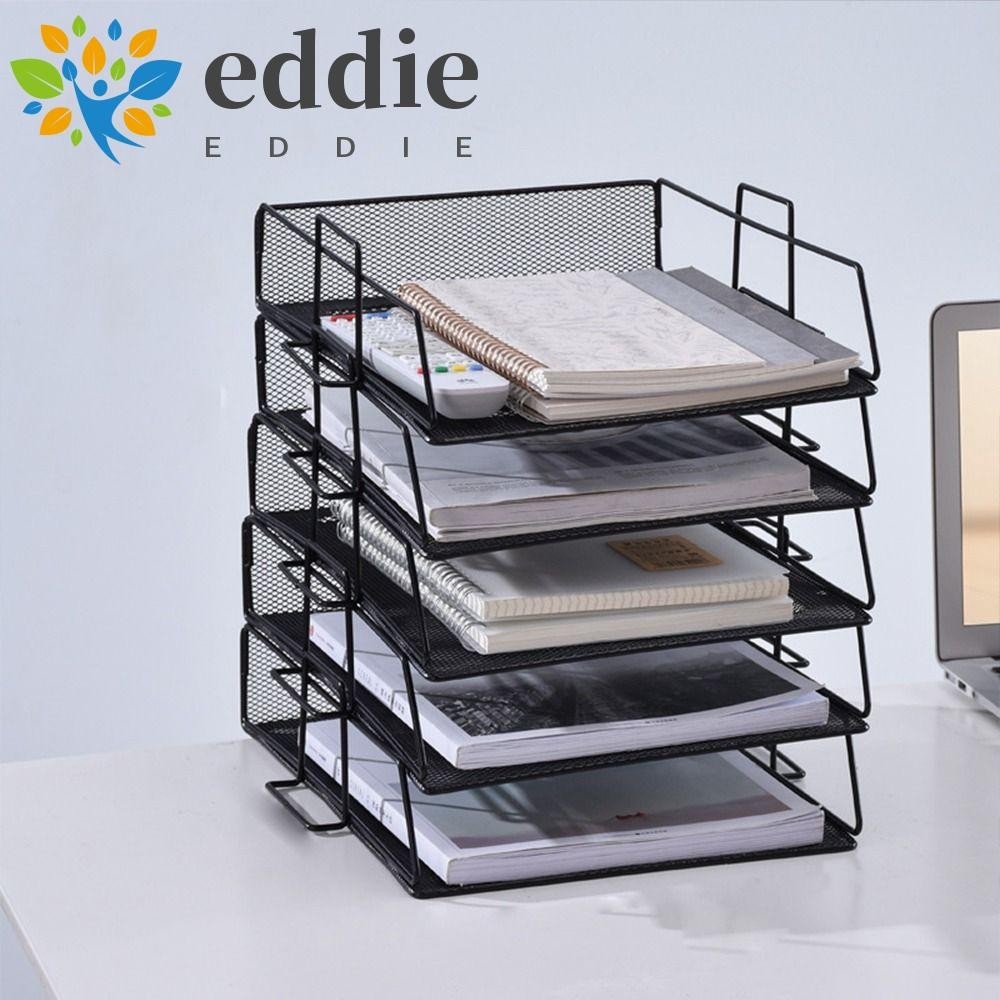 26EDIE Stackable File Rack, Desktop Organizer File Organizer A4 File ...