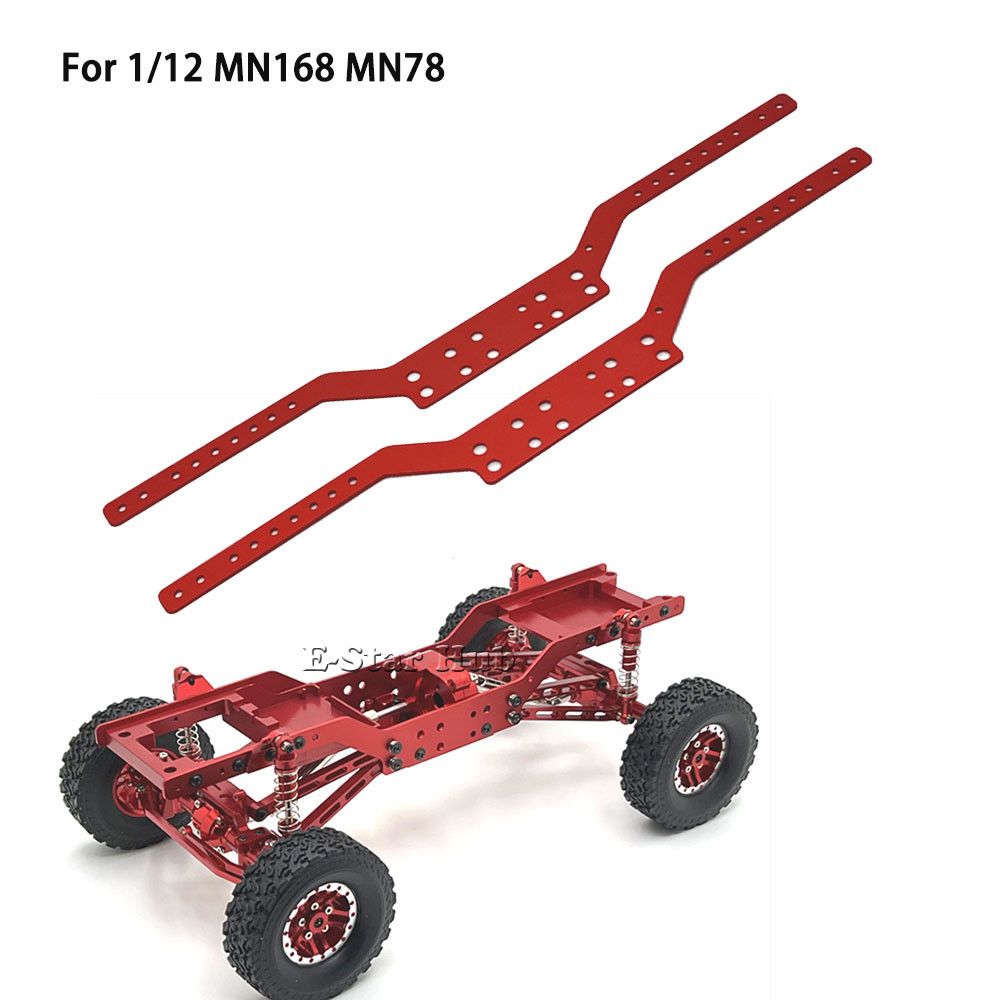 RC Car Main Beam for 1/12 MN168 MN78 OP Accessories Metal Upgrade Parts ...