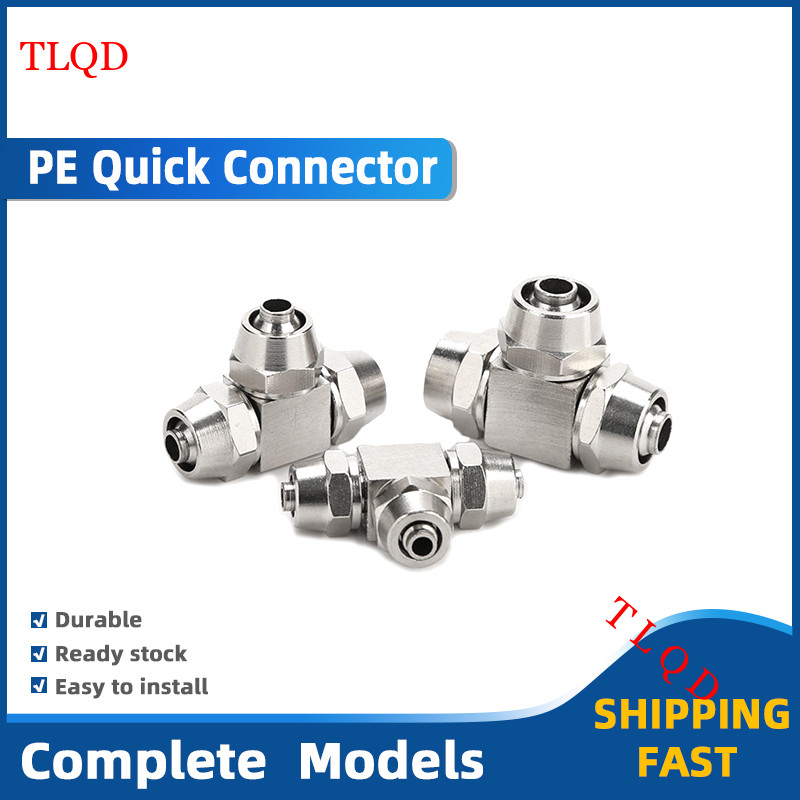 KPE Copper Plated Nickel Pneumatic Fitting Air Quick Connector For Hose ...