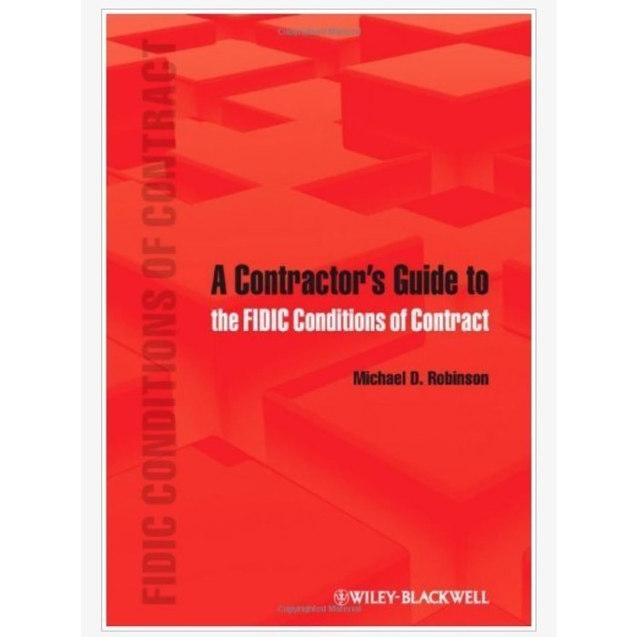 Contractor's Guide to the FIDIC Conditions of Contract | Shopee Philippines