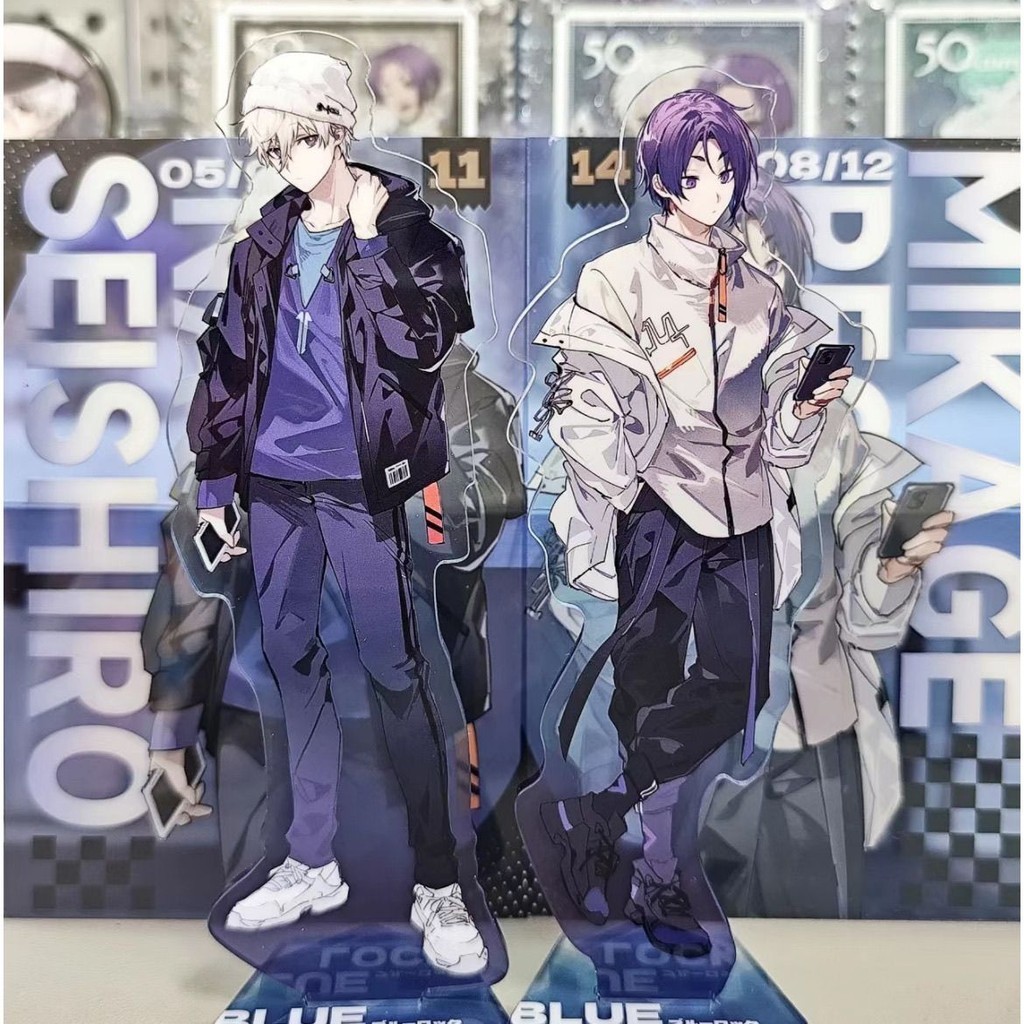 Nagi Seishiro Toy Figures Acrylic Stand Anime Model Action Figure ...