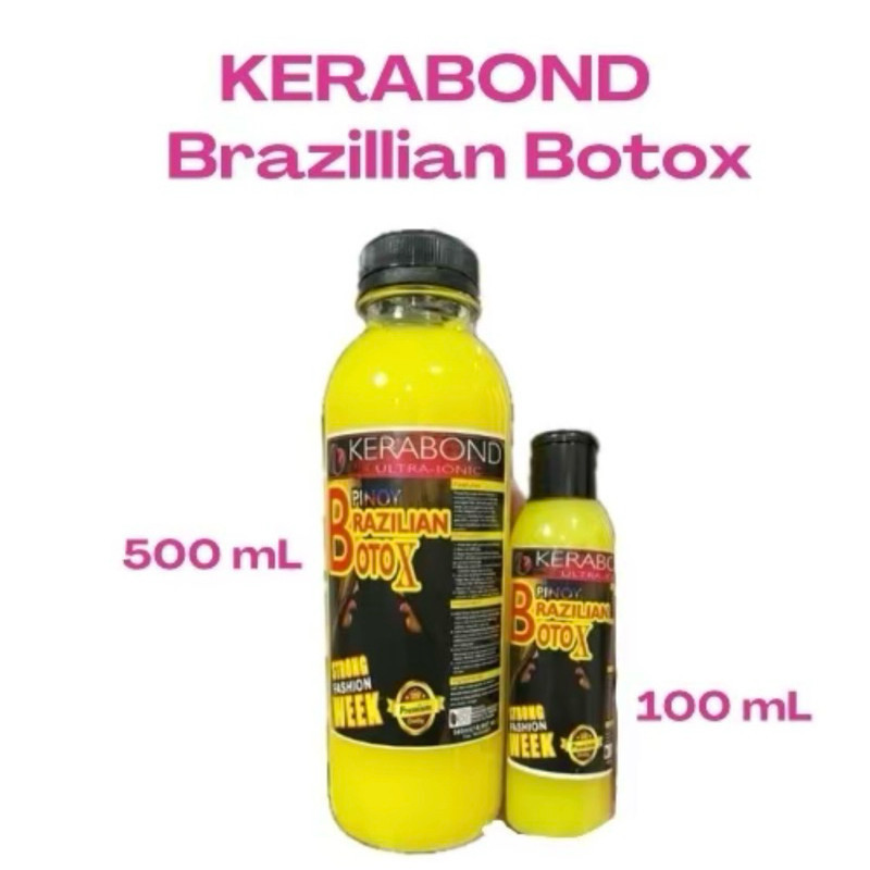 Original Kerabond Hair Brazillian Botox Strong Variant 100ml/500ml ...