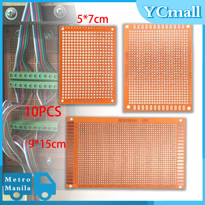 10pcs Circuitrocks Pcb Universal Fiber Glass Board Pcb Student Welding ...