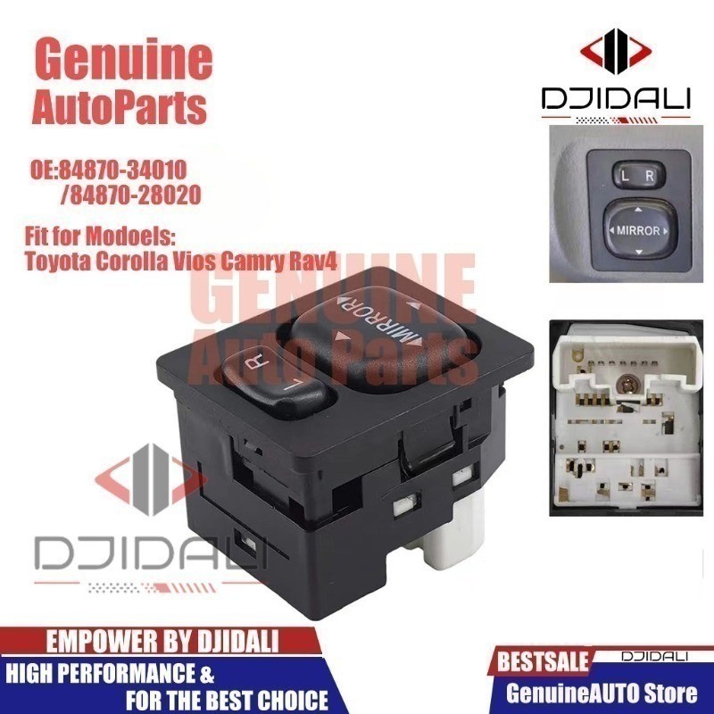 power master rearview mirror adjust switch button side mirror switch ...