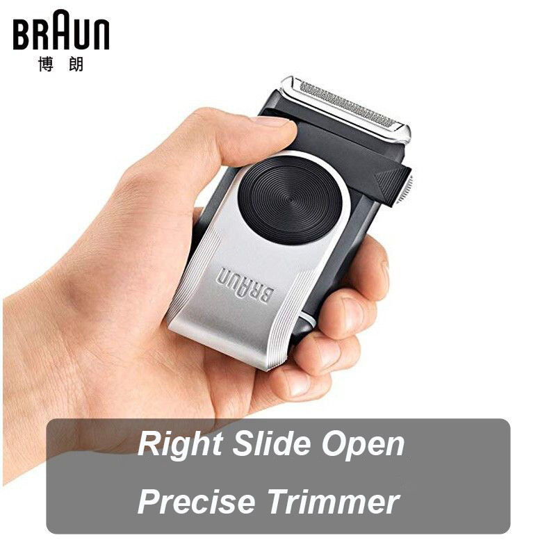 Braun M90 Mini Shaver Portable Electric Shaver Battery Powered Shaving ...