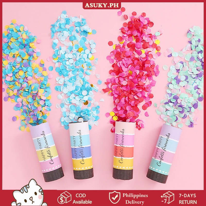 Popper Balloons Confetti Cannon Combination Handheld Mini Birthday ...