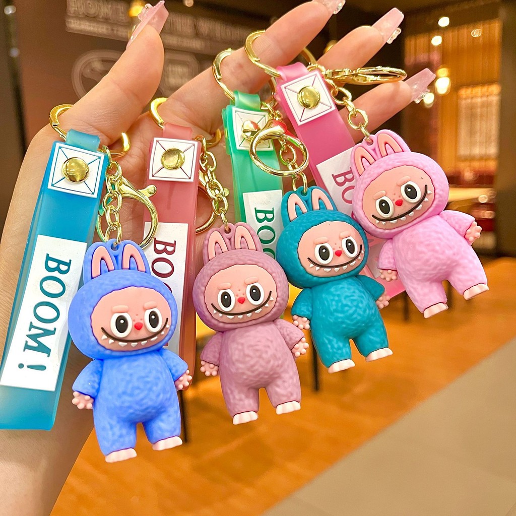 Labubu Doll Cartoon labubu Little Sheep Keychain Pendant labubu Doll ...