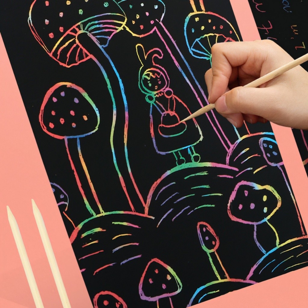 Rainbow Magic Paper bag of 10 beautiful A4 sheets ALINE | Shopee ...