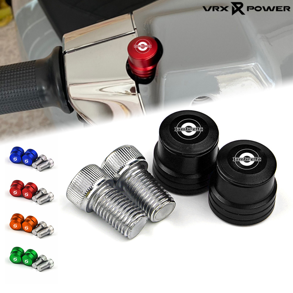Side Mirror Hole Plug Cover for Lambretta V200 V125 X300 CNC Rearview ...