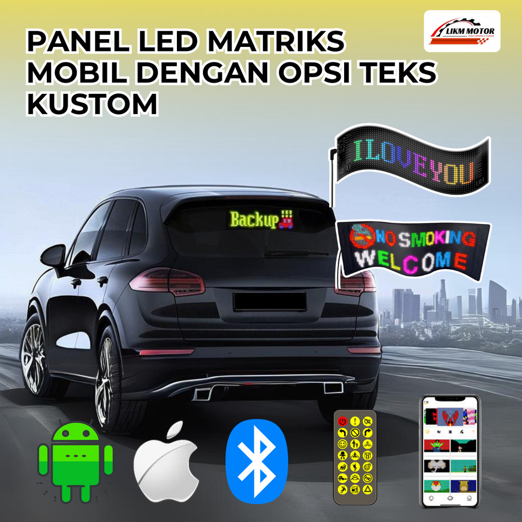 LAYAR LED Strip Matrix Panel Custom Display Screen USB Bluetooth ...