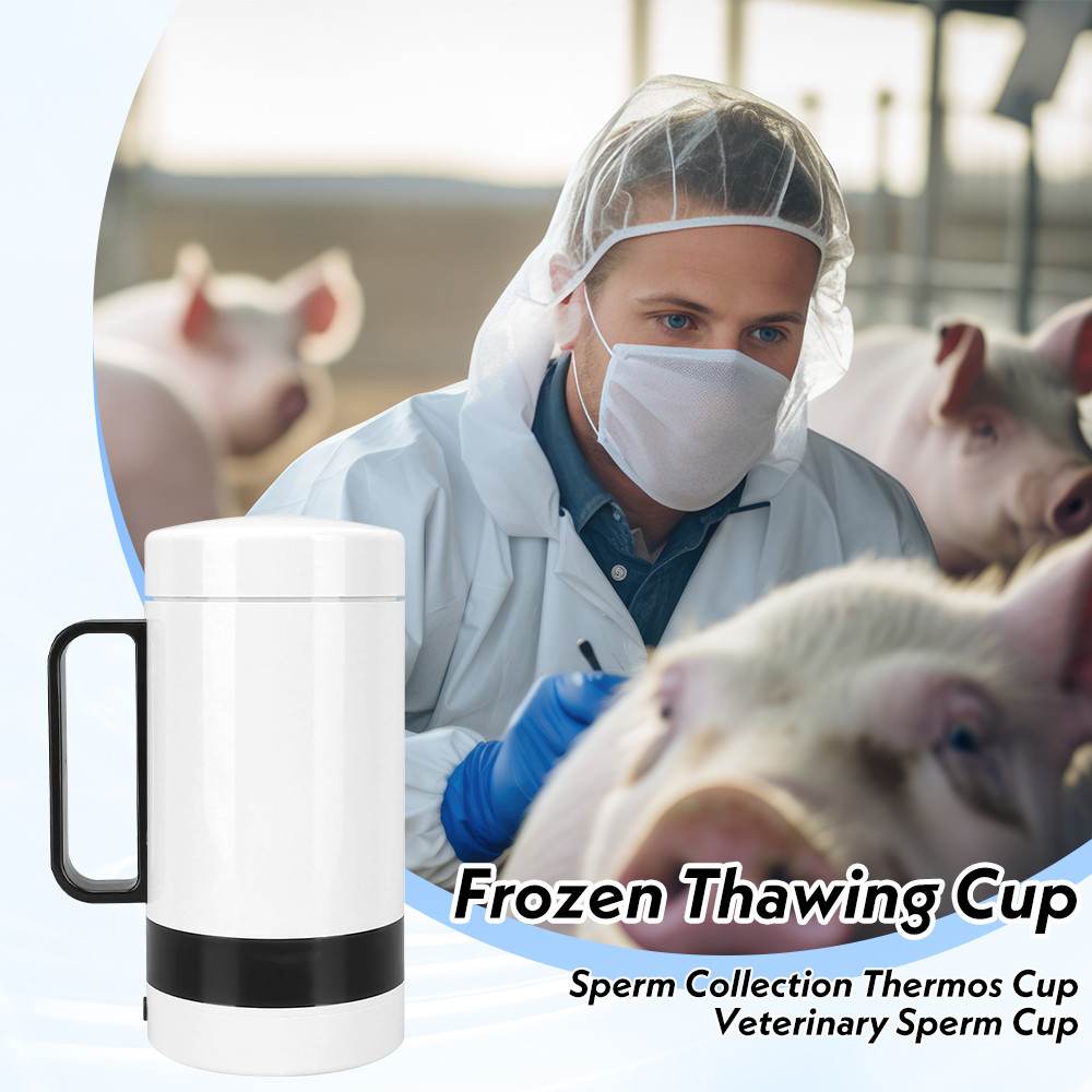 600ML Cattle Frozen Sperm Thawing Cup Boar Artificial Insemination ...