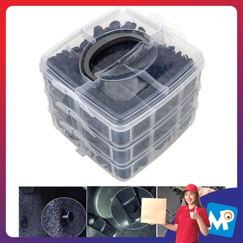 OTOHEROES Universal Car Rivet Bolts Push Pin Fasteners Clip 620 PCS ...