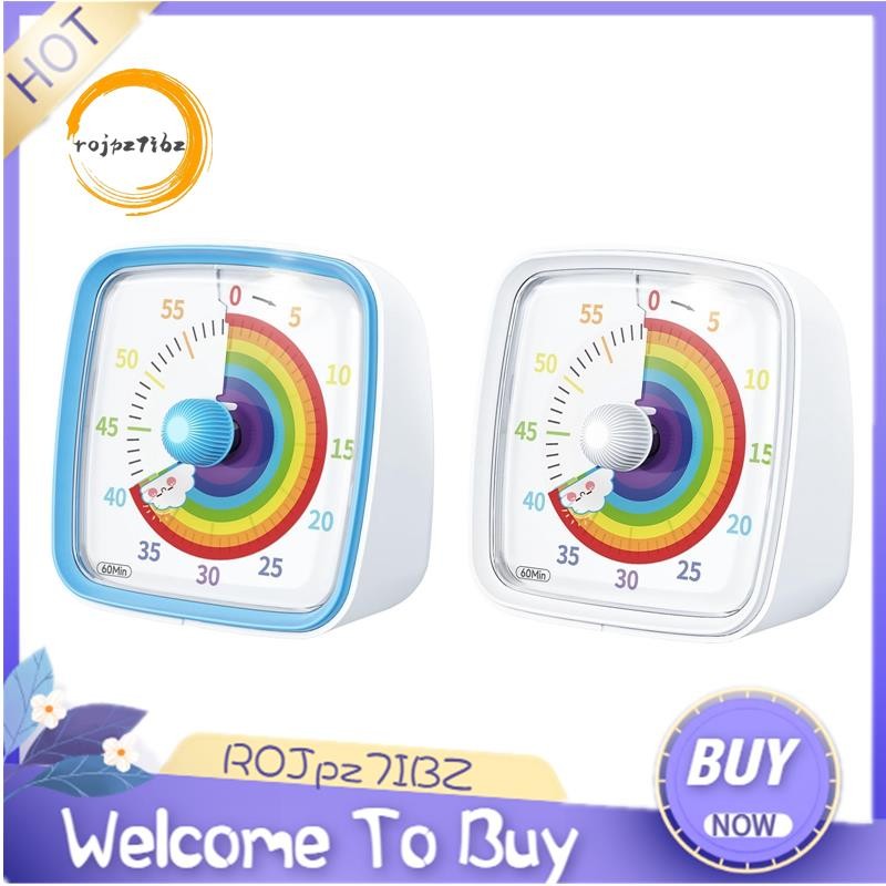 60-Minute Visual Timer with Night Light, Countdown Timer,Pomodoro Timer ...