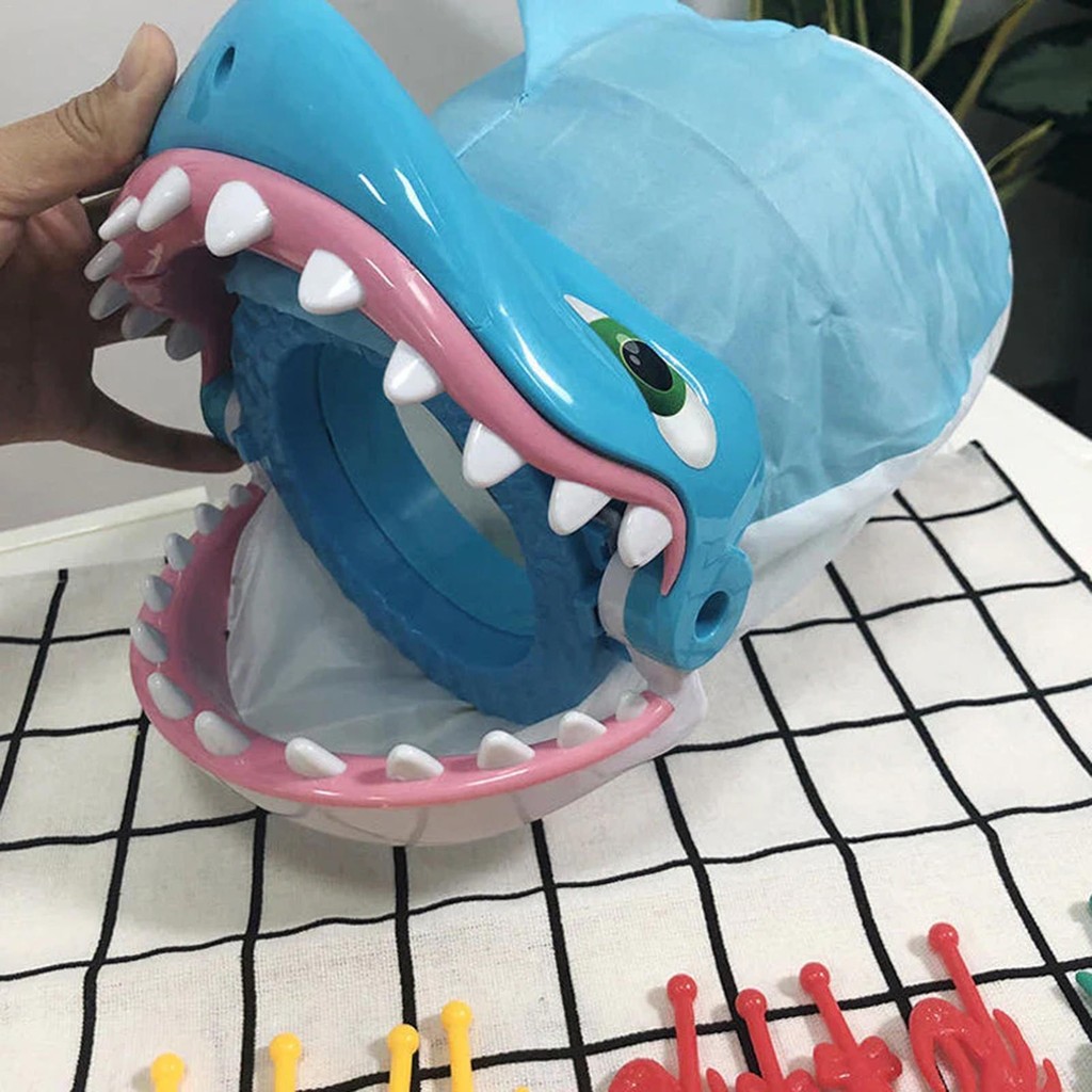 Finger Biting Shark Interactive Shark Biting Finger Dentist Game Shark ...