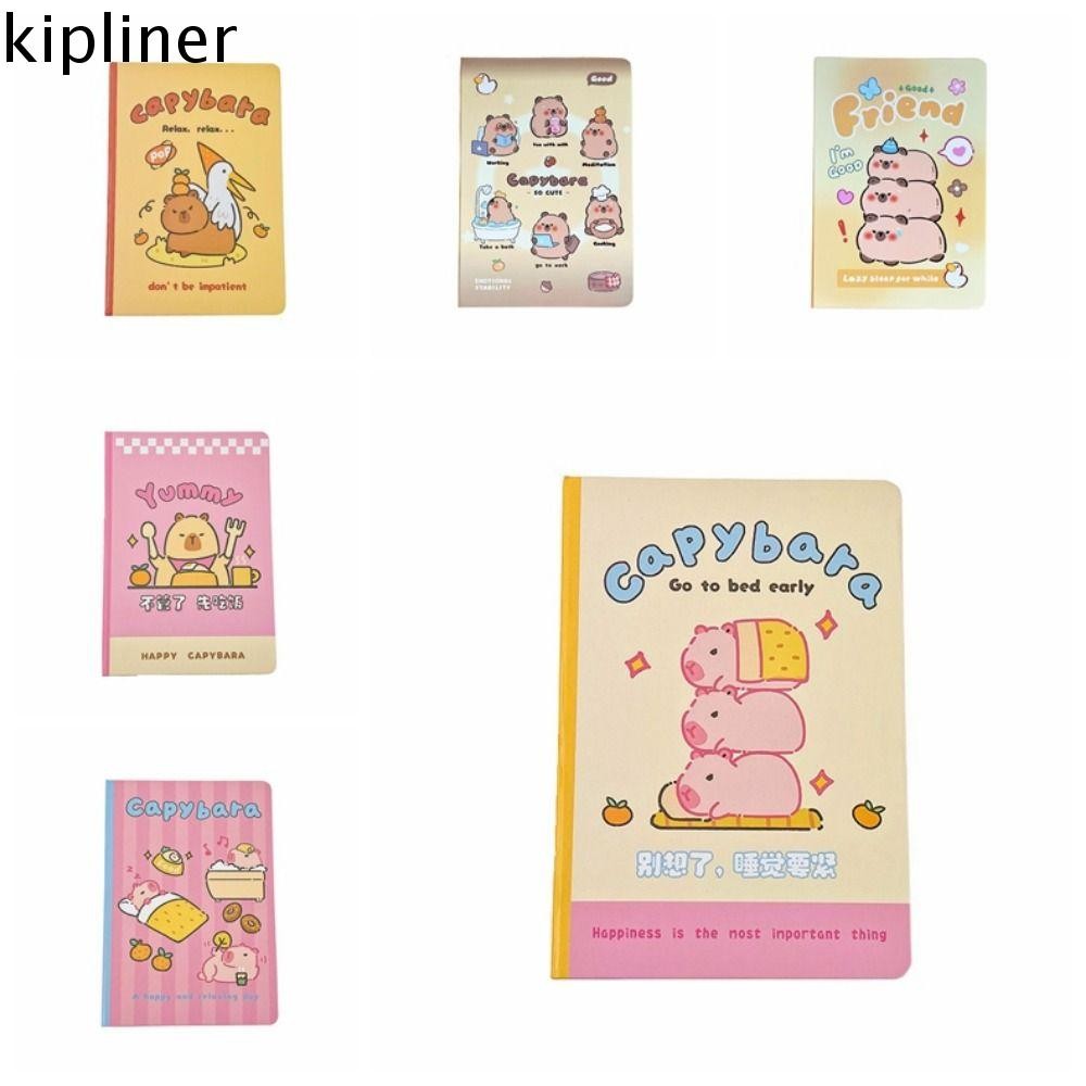 KIPLINER Capybara Notebook, Creative Portable Cartoon Memo Note Pads ...
