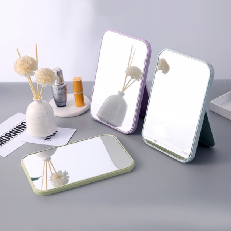 MT Portable small desktop vanity mirror Assorted Color Folding Mirror ...