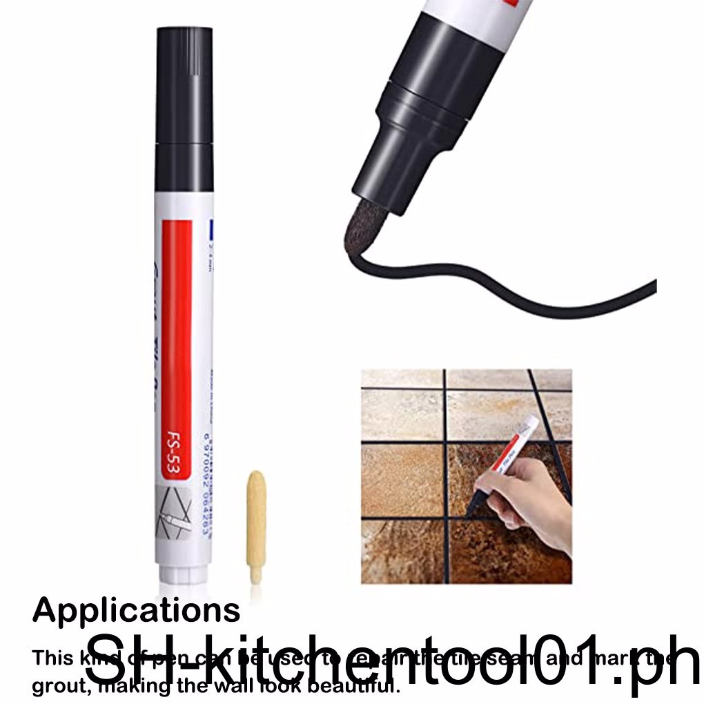 6 Pieces Tile Grout Pen Bathroom Wall Marker Flooring Painting ...