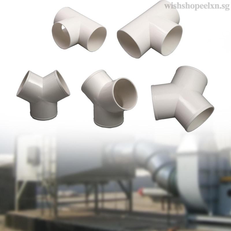 [Wishshopeelxn] Tee PVC Pipe Fitting Coupling Connector PVC Pipe ...