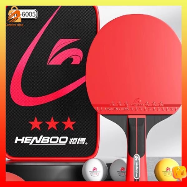 table tennis racket table tennis rubber Red Double Happiness One Two ...