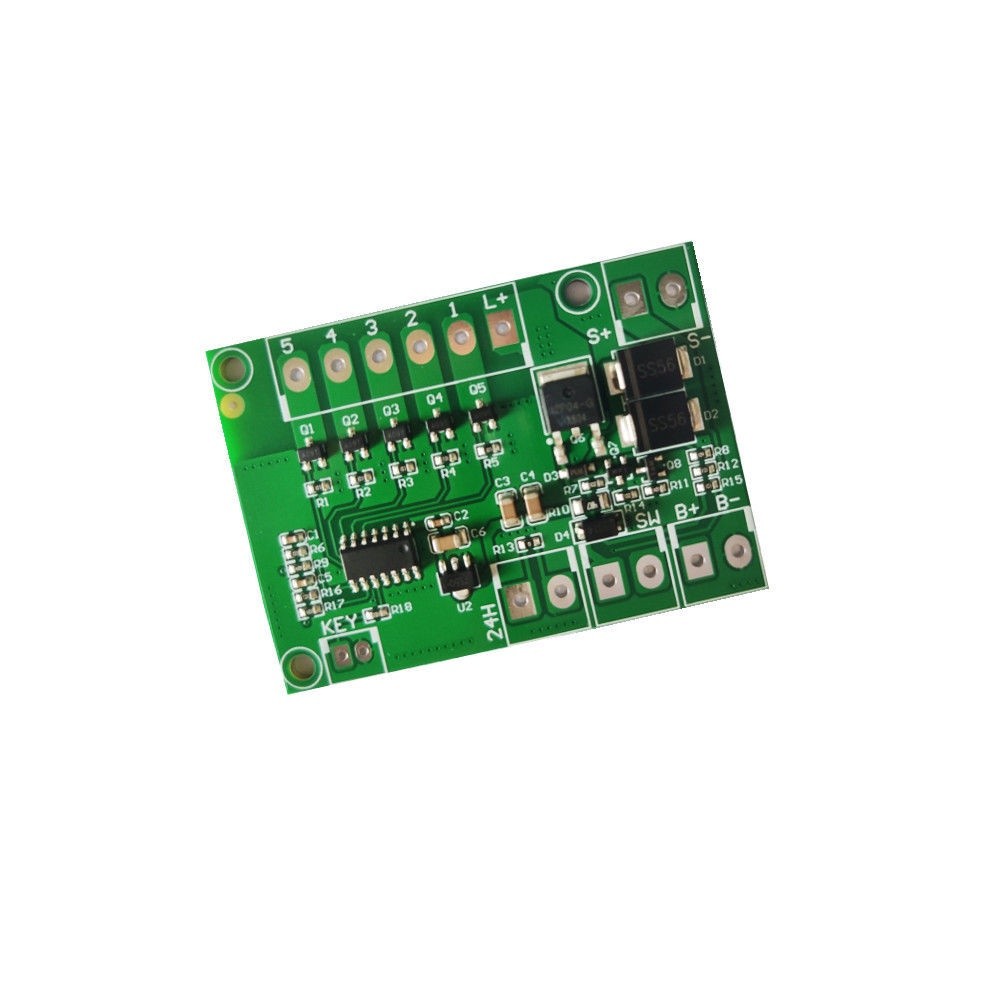 Ф12V solar strobe light controller traffic red and blue flashing solar ...